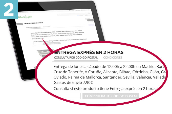 Delivery | Help | El Corte Inglés